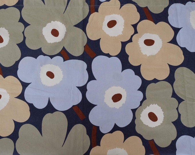Marimekko Unikko Poppy Flower Cotton Fabric, Sewing Fabric Designed by ...