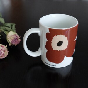 Marimekko Unikko Poppy Flower Vintage Coffee Mug 250ML Porcelain Cup ...