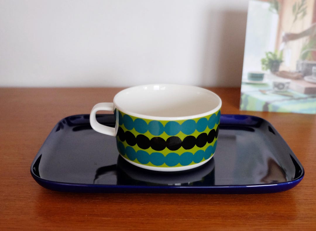 Marimekko Oiva Siirtolapuutarha Tea Cup, Porcelain Coffee Cup 250ML ...