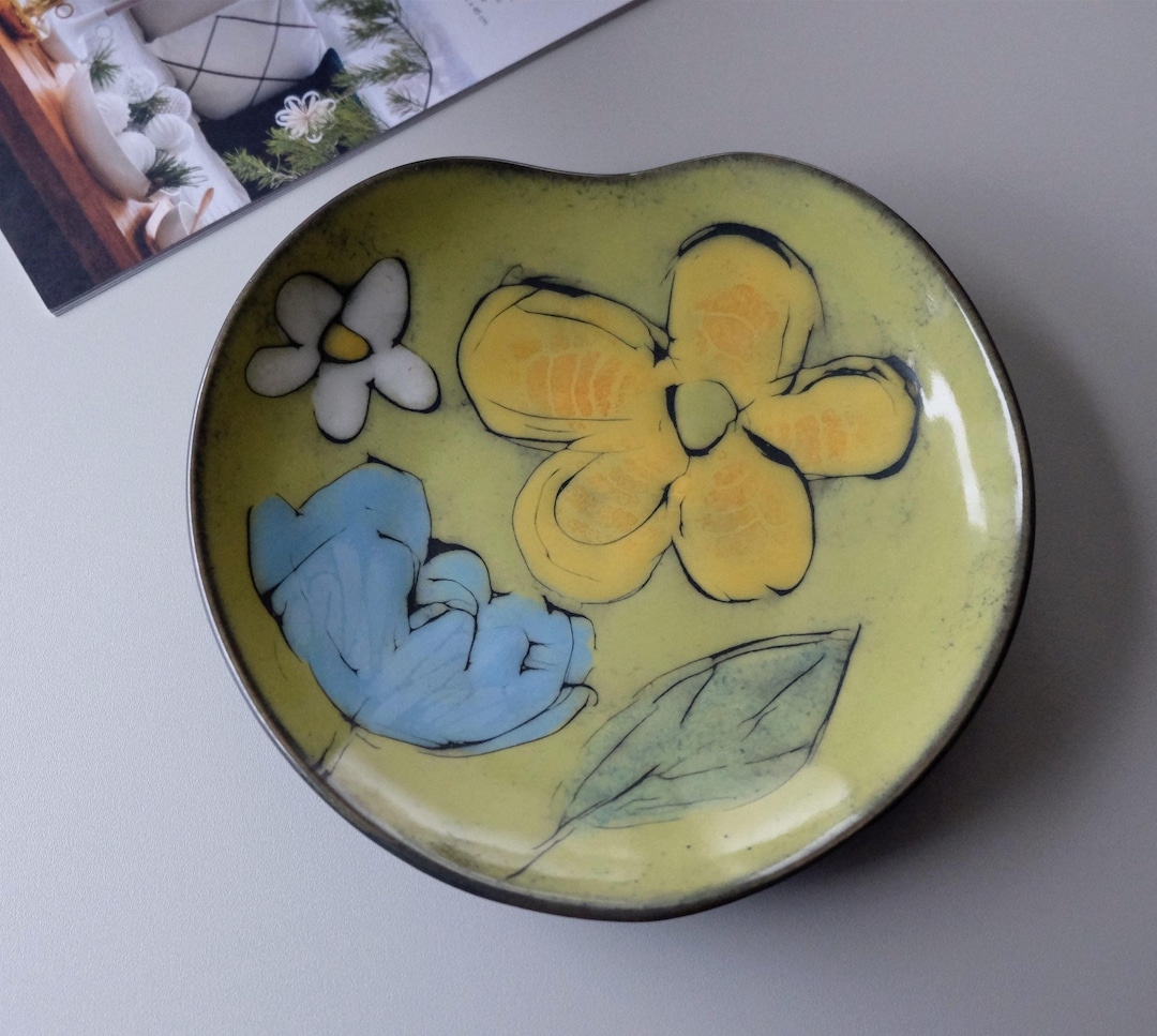Pentik Studio Finland Serving Plate, Wall Hanging Plate, Bowl, 21 X 21 ...