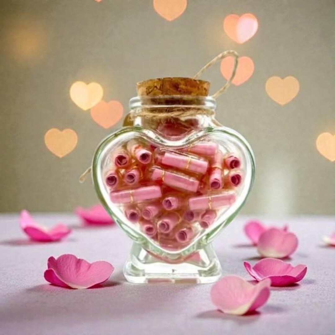 Pote de Mensagens de Amor – Presente Romântico para o Dia dos Namorados ...