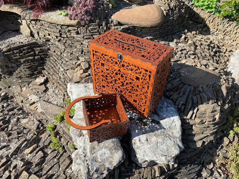 Lockable Card Box Wedding Bank Wedding Card Box Wedding Card - Etsy