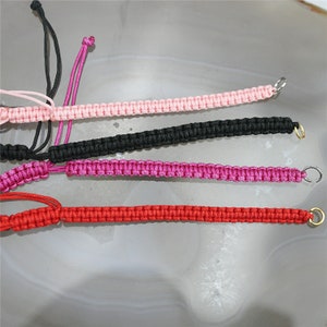 2/3/5pcs Hand Knitted Rope Bracelet Accessoryadjustable Rope - Etsy