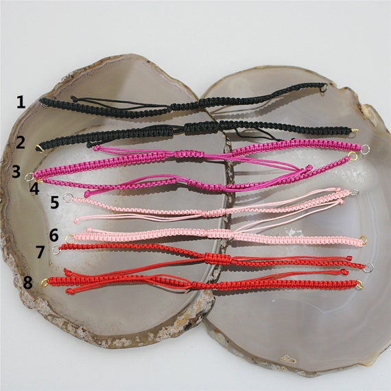 2/3/5pcs Hand knitted rope bracelet accessoryadjustable rope | Etsy