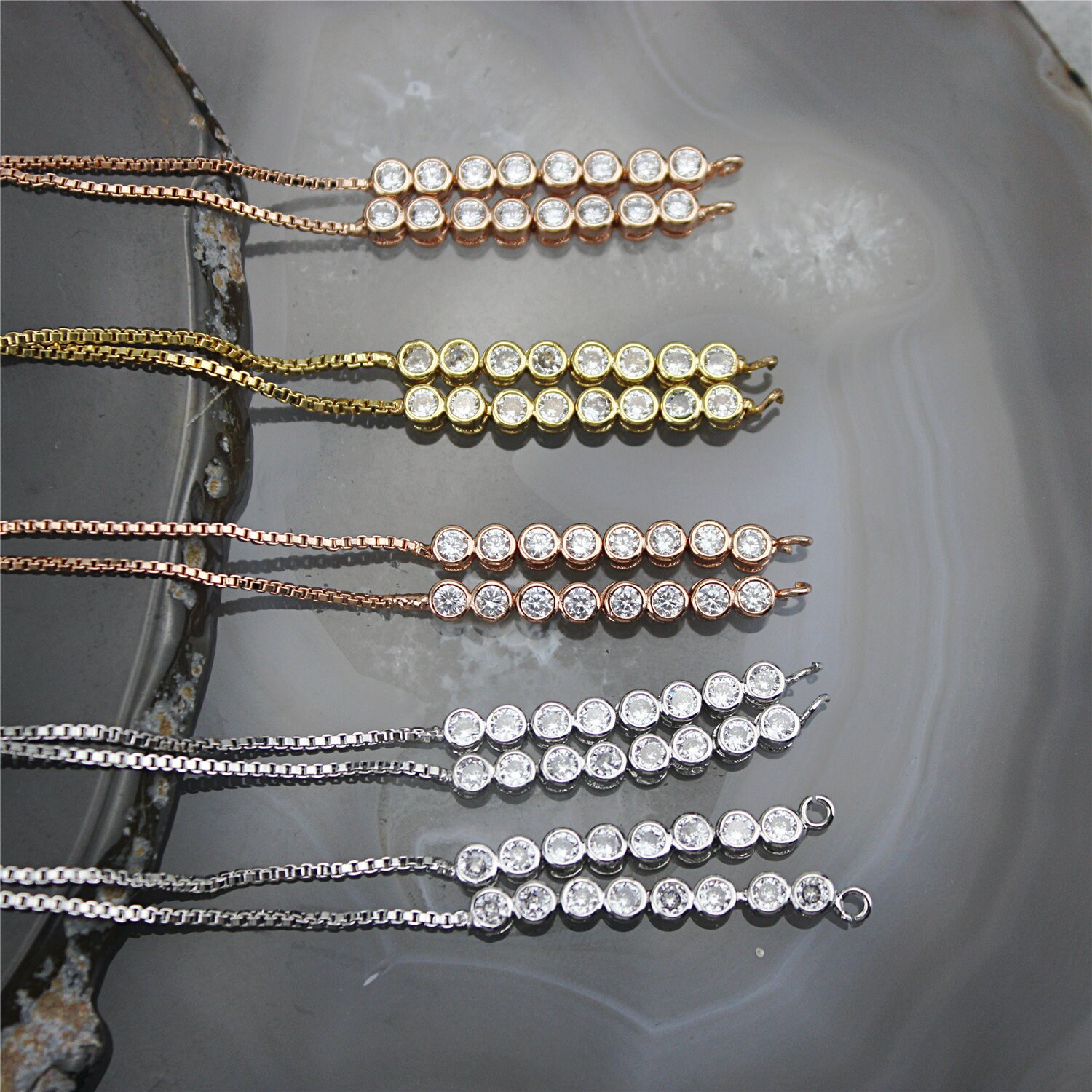 Adjustable bracelet chainfashion bracelet accessoryplating | Etsy