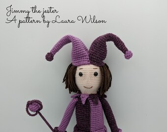 PDF PATTERN : Jester the Porcelain Doll Amigurumi a - Etsy