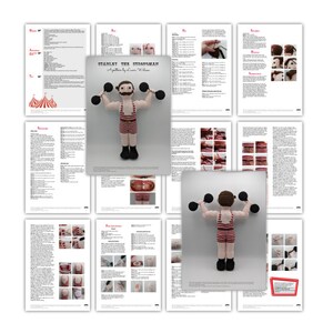Stanley the Strongman- Amigurumi Pattern PDF Download - Etsy UK