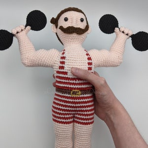 Stanley the Strongman- Amigurumi Pattern PDF Download - Etsy UK