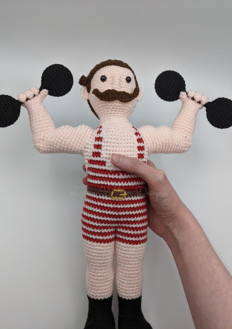 Stanley the Strongman- Amigurumi Pattern PDF Download - Etsy UK