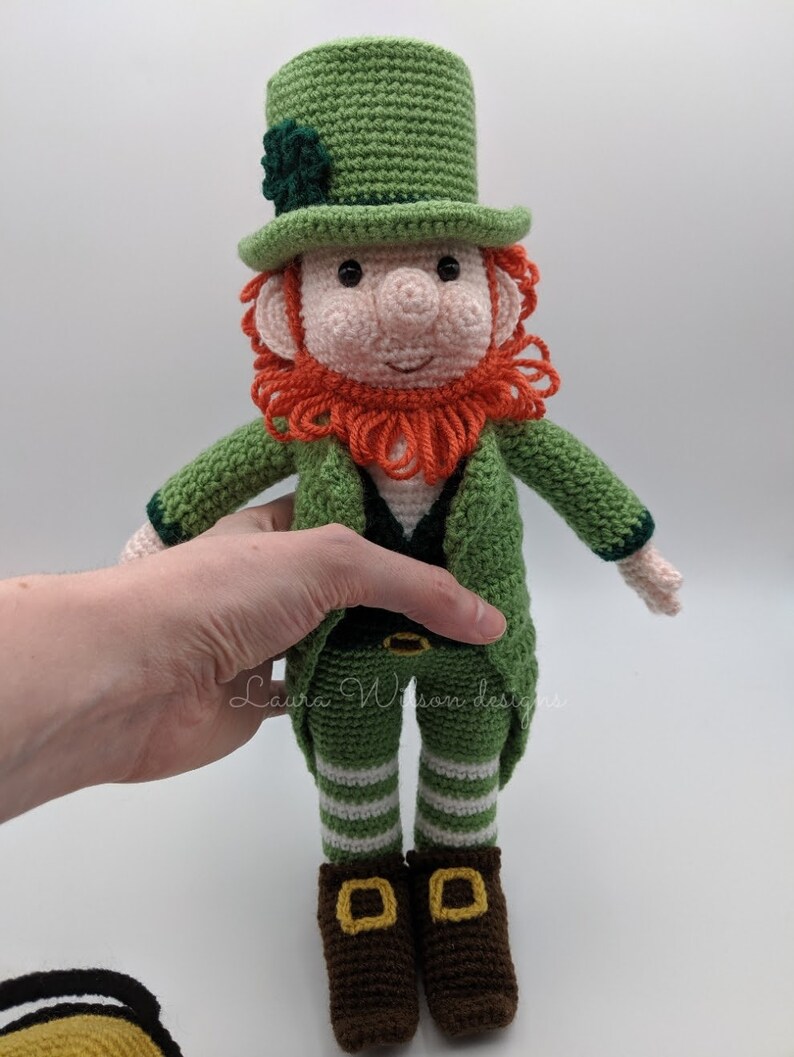 Larry the Leprechaun Amigurumi Pattern PDF Download | Etsy
