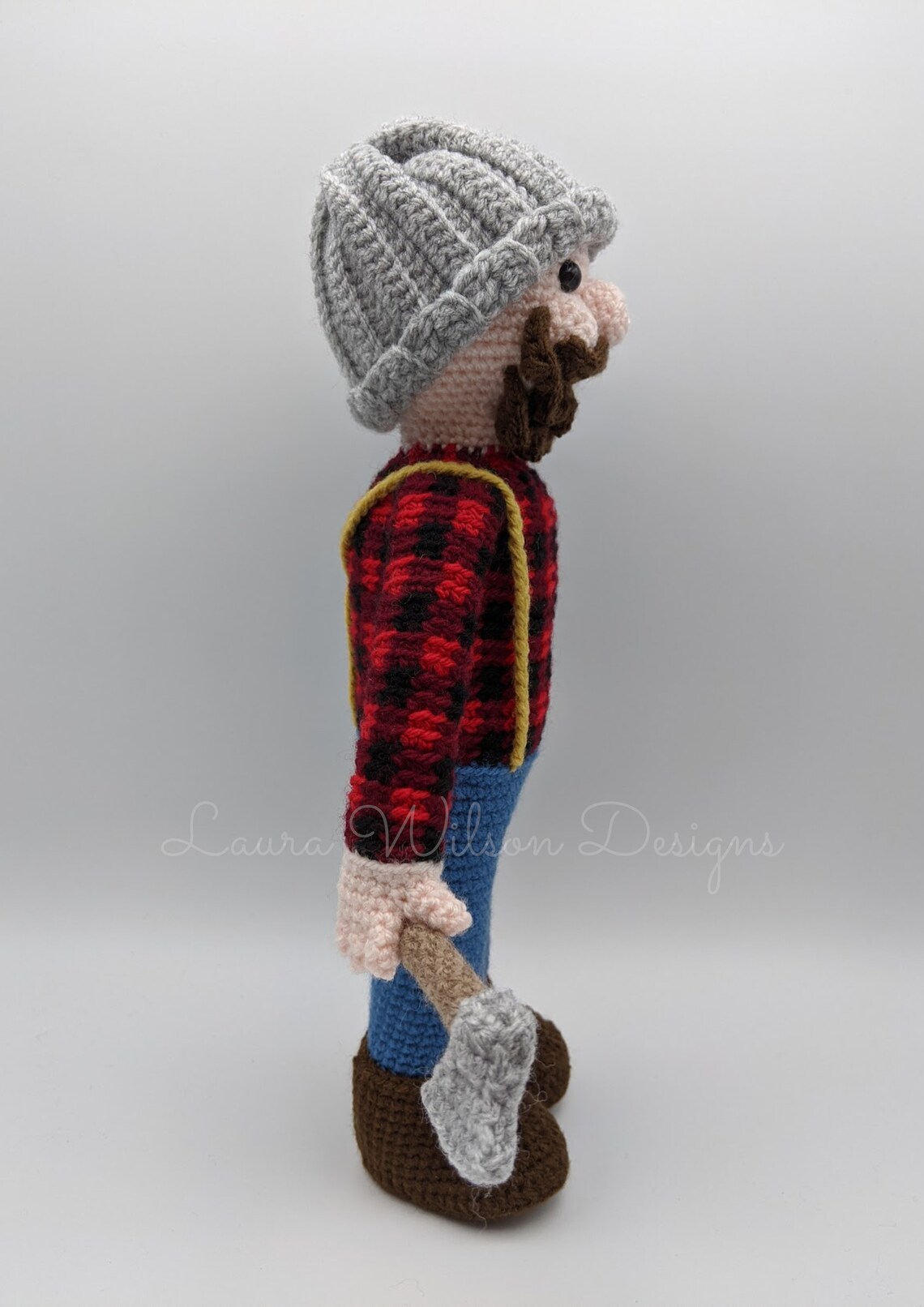 Louis the Lumberjack Amigurumi Pattern PDF Download - Etsy