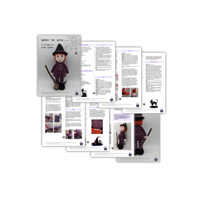 Wendy the Witch Amigurumi Pattern PDF Download - Etsy