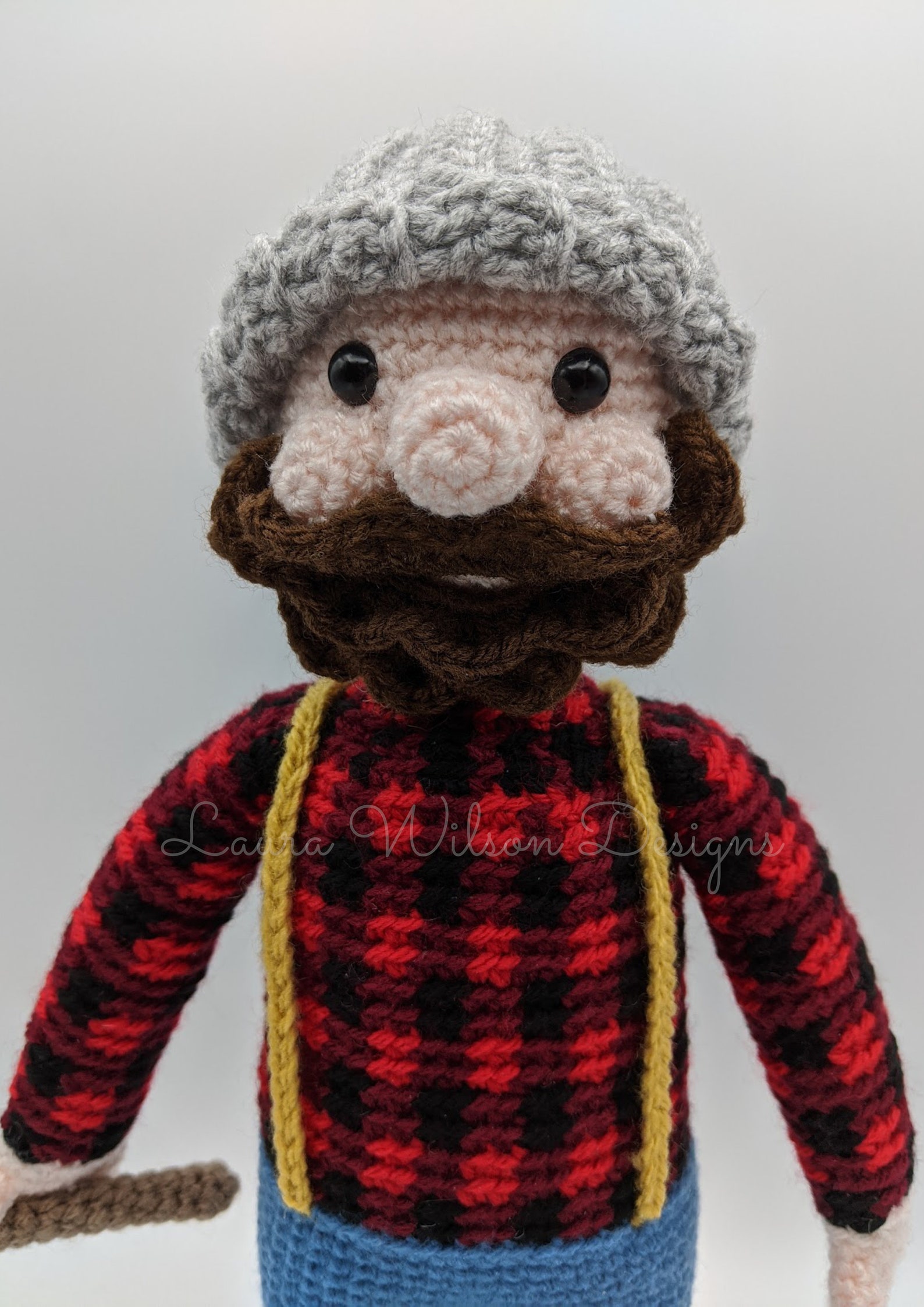 Louis the Lumberjack Amigurumi Pattern PDF Download - Etsy