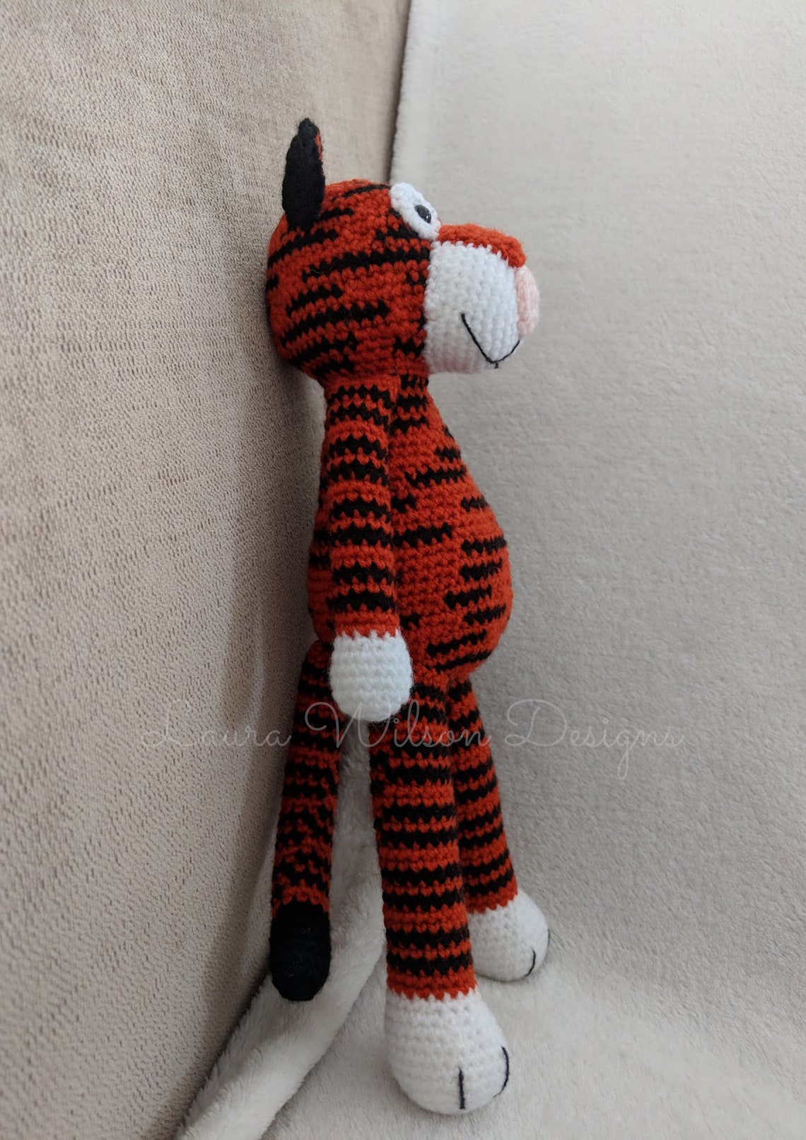 Tim the Tiger Amigurumi Pattern PDF Download - Etsy