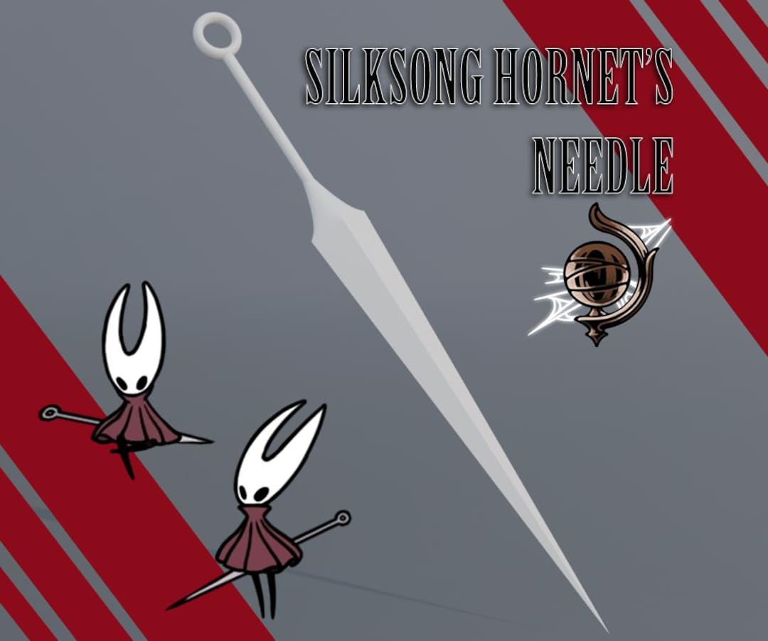 Hollow Knight Silksong Hornet Needle | Replica Prop 3D STL File - Etsy