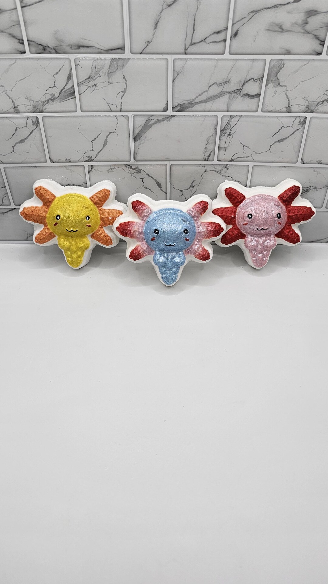 Axolotl Bath Bomb, Children's Bath Bomb, Animal Lovers Gift, Animal ...