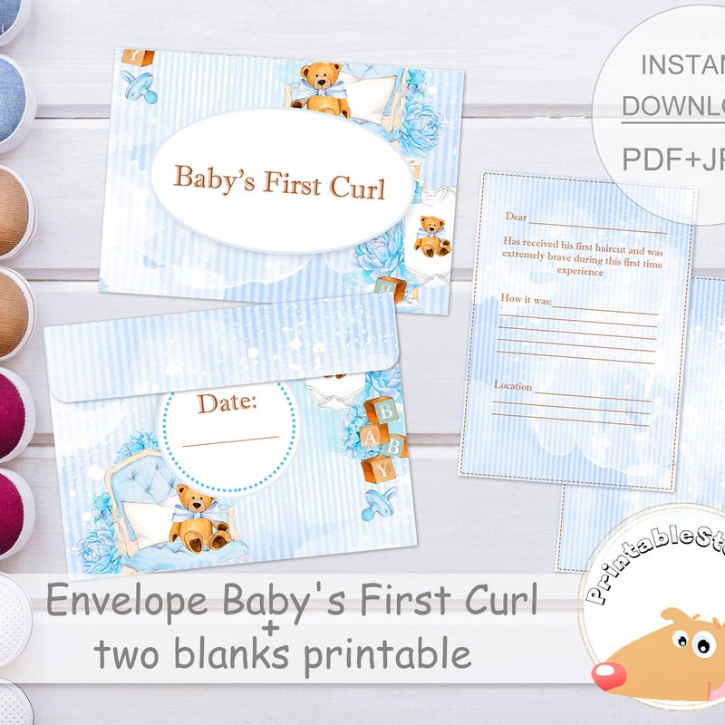 First Haircut Keepsake - Etsy