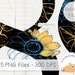 Sunflower Number Clipart Set, Cute Happy Birthday Digital PNG Numbers 0 ...