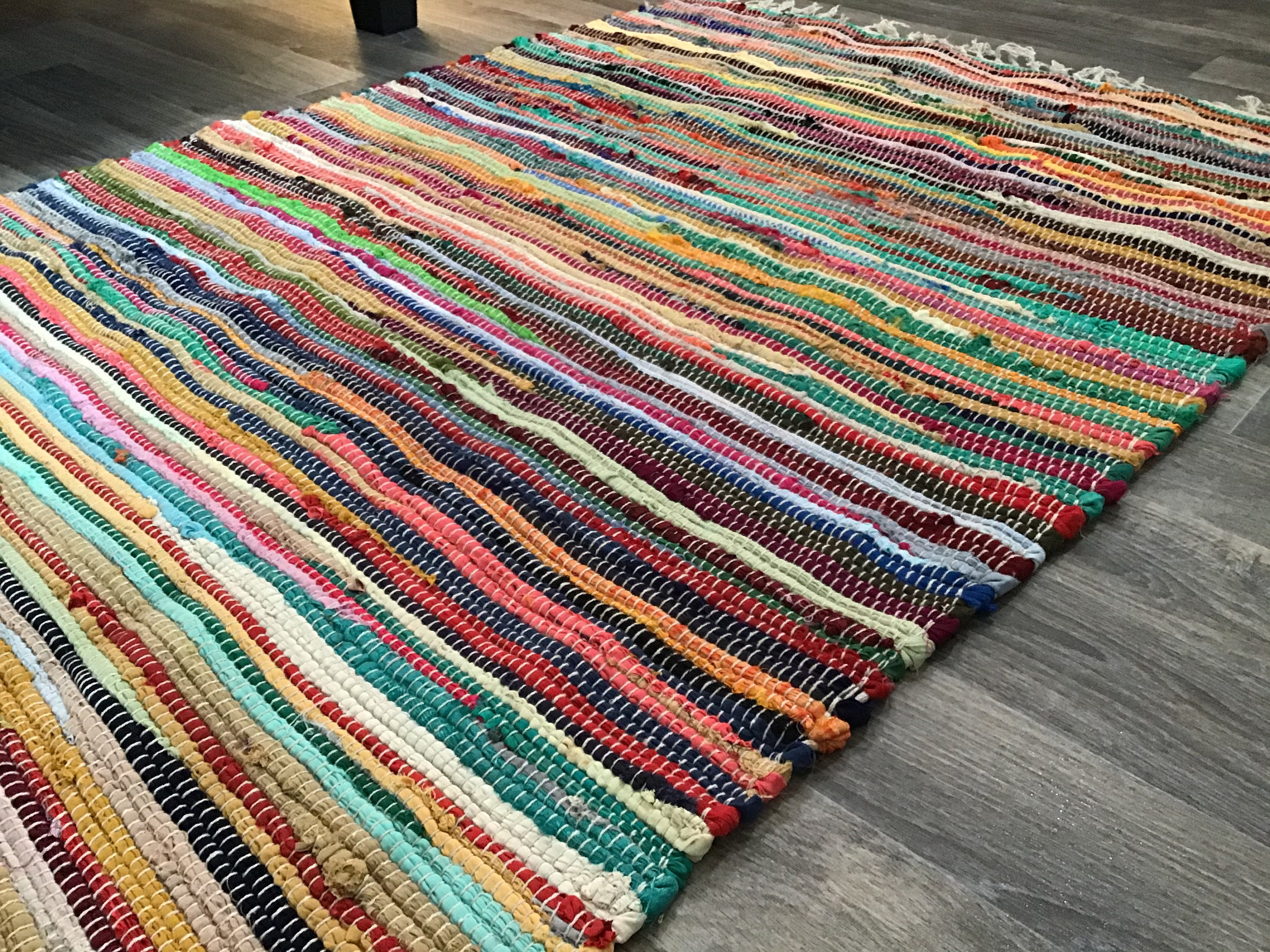 Shanti Small Medium Multicolour Goodweave Chindi Recycled Rag - Etsy UK