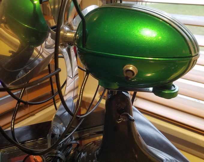 Antique Desk Fan, Vintage Zero Model 10498 Desk Fan, Retro Desk Fan ...