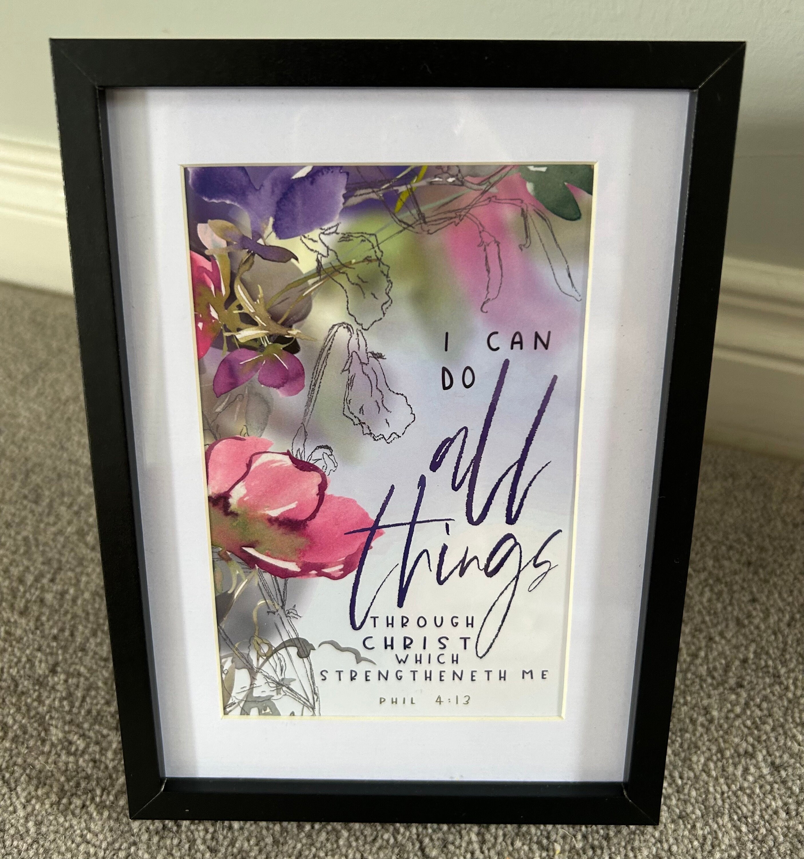 Handmade Bible Verse Frames - Etsy