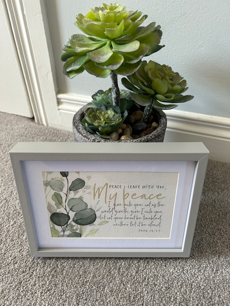 Handmade Bible Verse Frames - Etsy