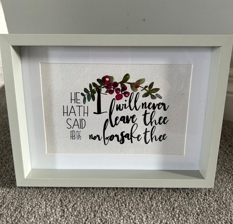 Handmade Bible Verse Frames - Etsy