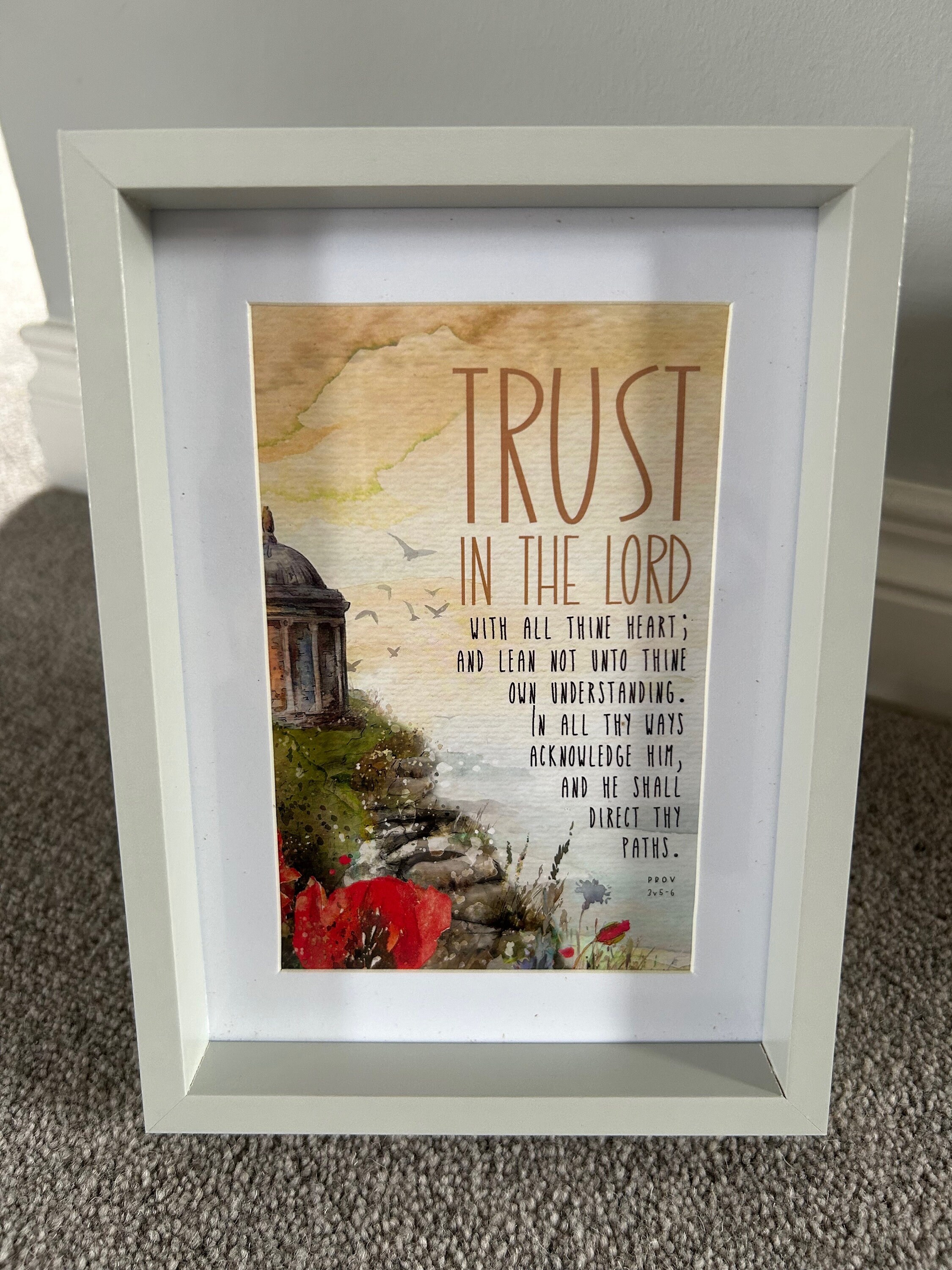 Handmade Bible Verse Frames - Etsy