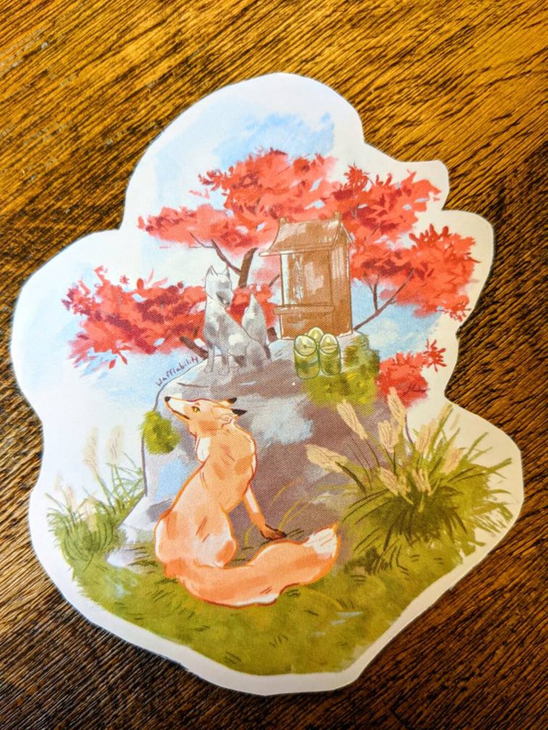 Ghost of Tsushima Fox Shrine Stickers - Etsy