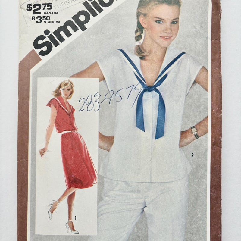 Sailor Blouse Patterns - Etsy