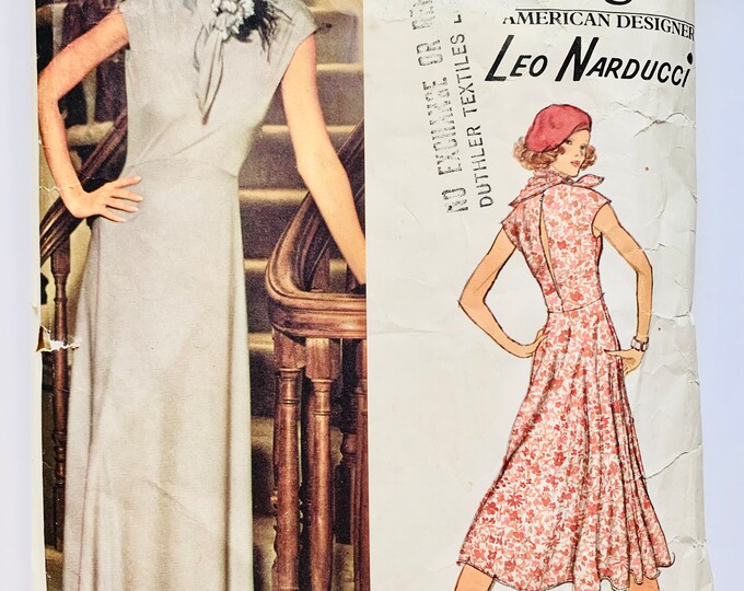 Vintage 1970’s Very Easy Vogue American Designer Leo Narducci 1202 ...