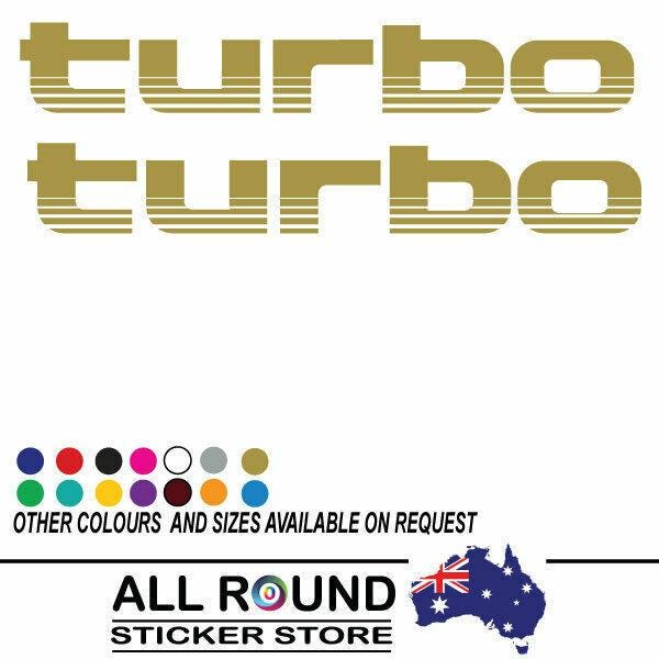 The 2 X Turbo Stickers 4wd 4X4 Sticker - Etsy