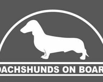 Disabled Wiener on Board Vinyl Sticker/decal, Disabled Dog, Handicap ...