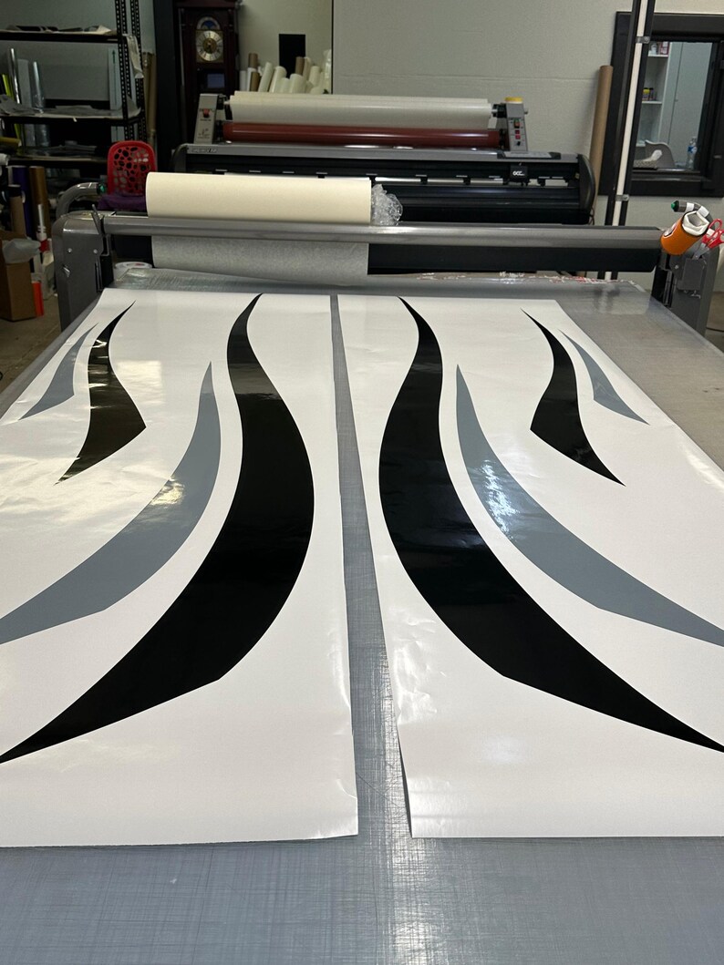 Motorhome Stripes Graphics Sticker Camper Van Rv Caravan Side Body ...