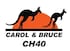 Custom Name and UHF Channel Sticker With Kangaroo Decal RV Motorhome ...