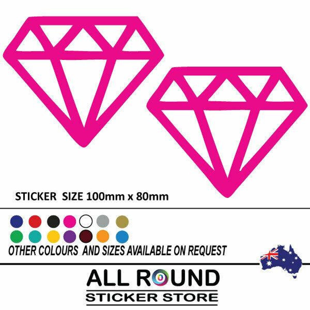 Diamond Car Sticker Decal - Etsy