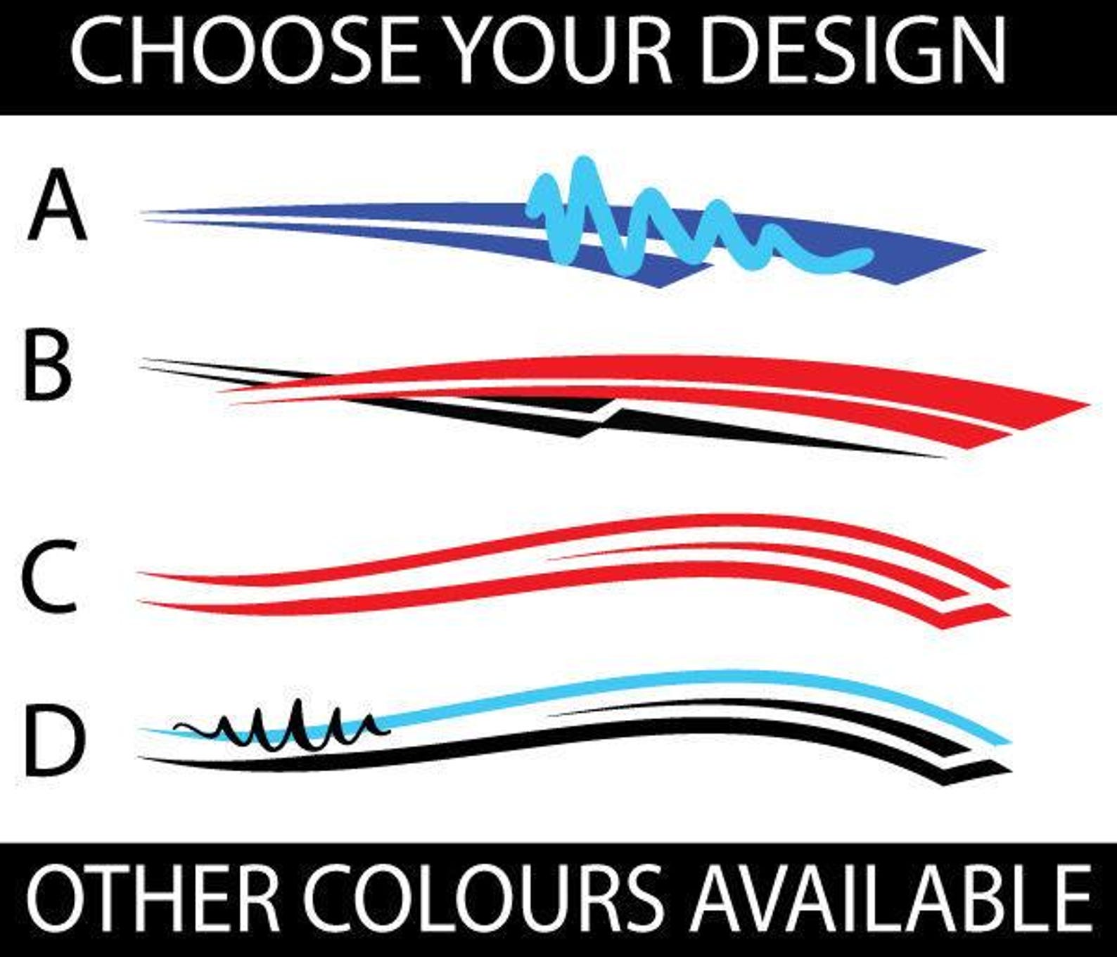 Pinstripe Stripe Stickers for Boats Horsefloat Trailer, Caravan ...