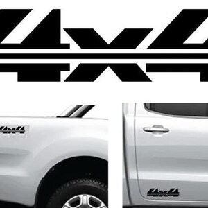 The 4X4 Car Sticker Set 4wd Decal 4X4 Ute Sticker - Etsy
