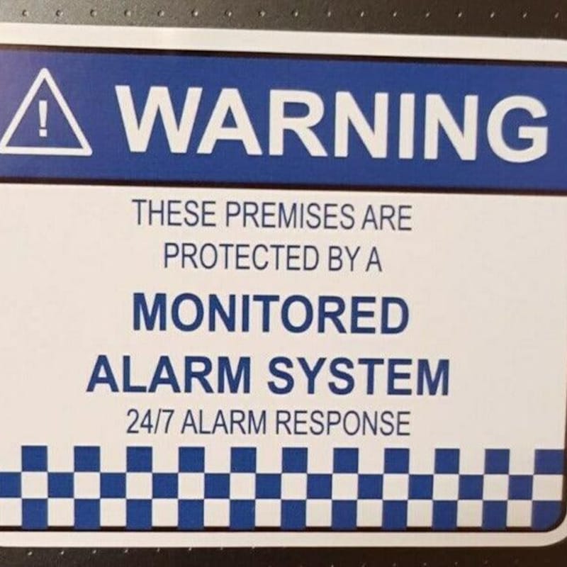 Alarm Stickers - Etsy Canada