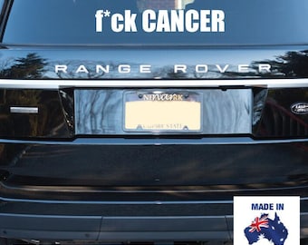 Fk Cancer V1 Sticker Decal - Etsy