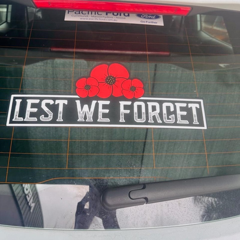 Lest We Forget Sign - Etsy Australia