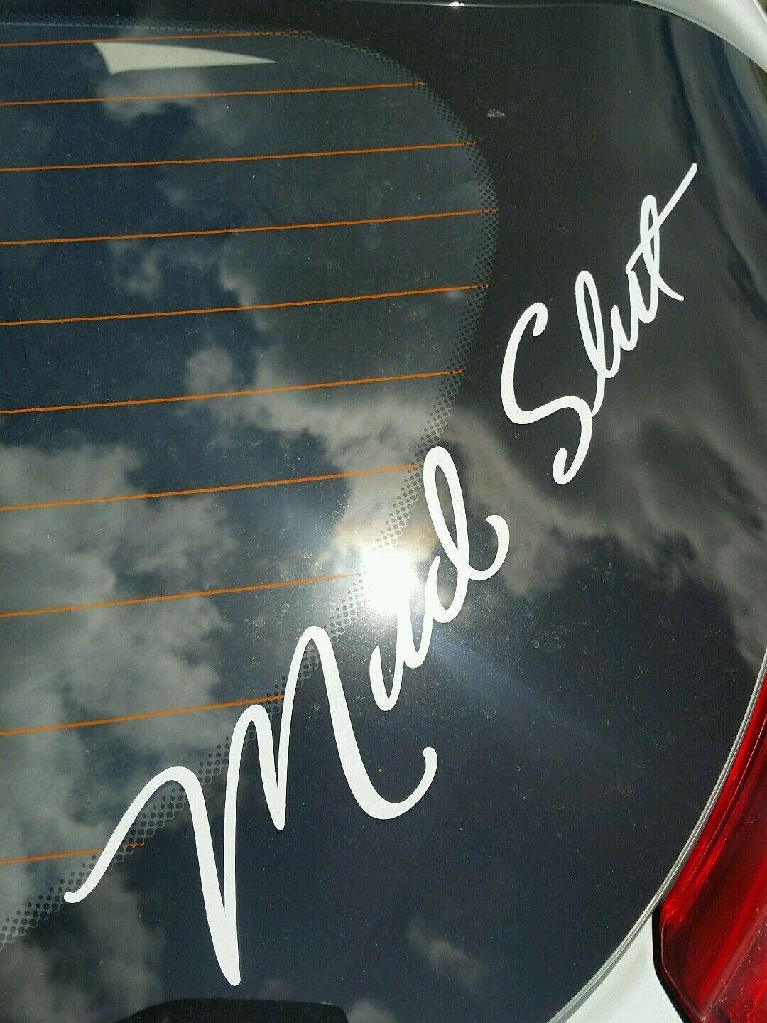 MUDSLUT STICKER 4WD Car 4x4 Decal 280mm Wide - Etsy