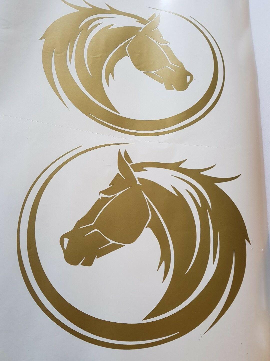Horse Head Stickers Decals - Etsy