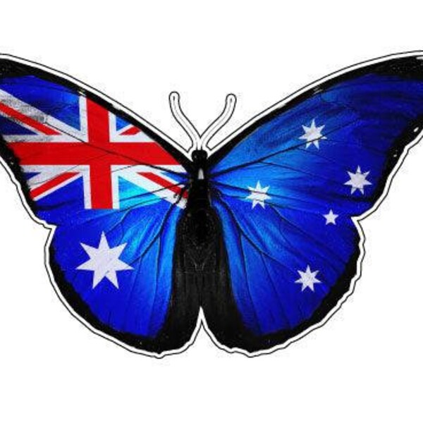 Australia Flag Decal - Etsy