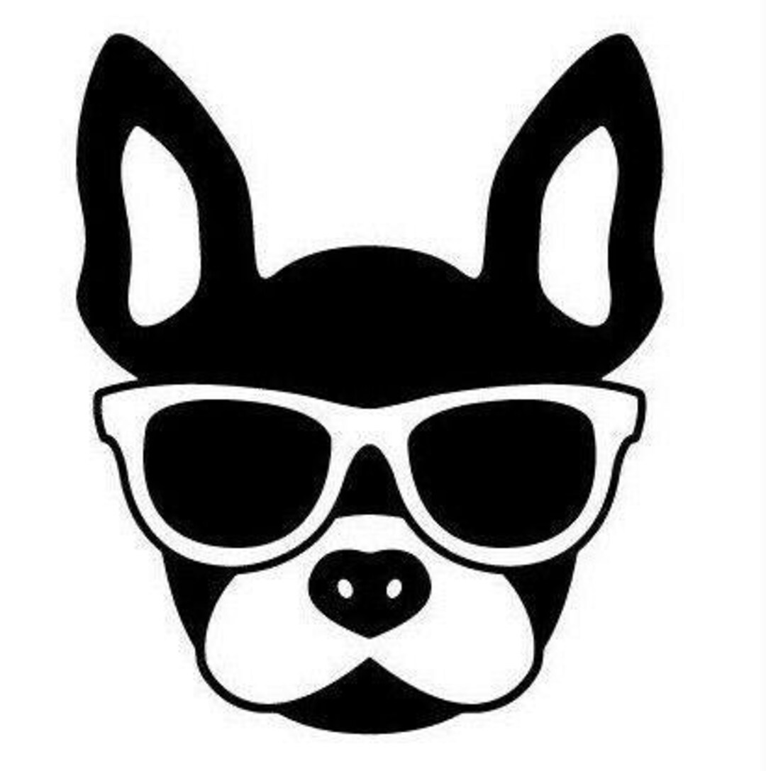 French Bulldog Car Sticker Decal Bumper Sticker Funny Cute Sticker - Etsy