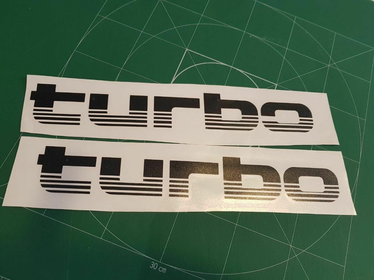The 2 X Turbo Stickers 4wd 4X4 Sticker - Etsy