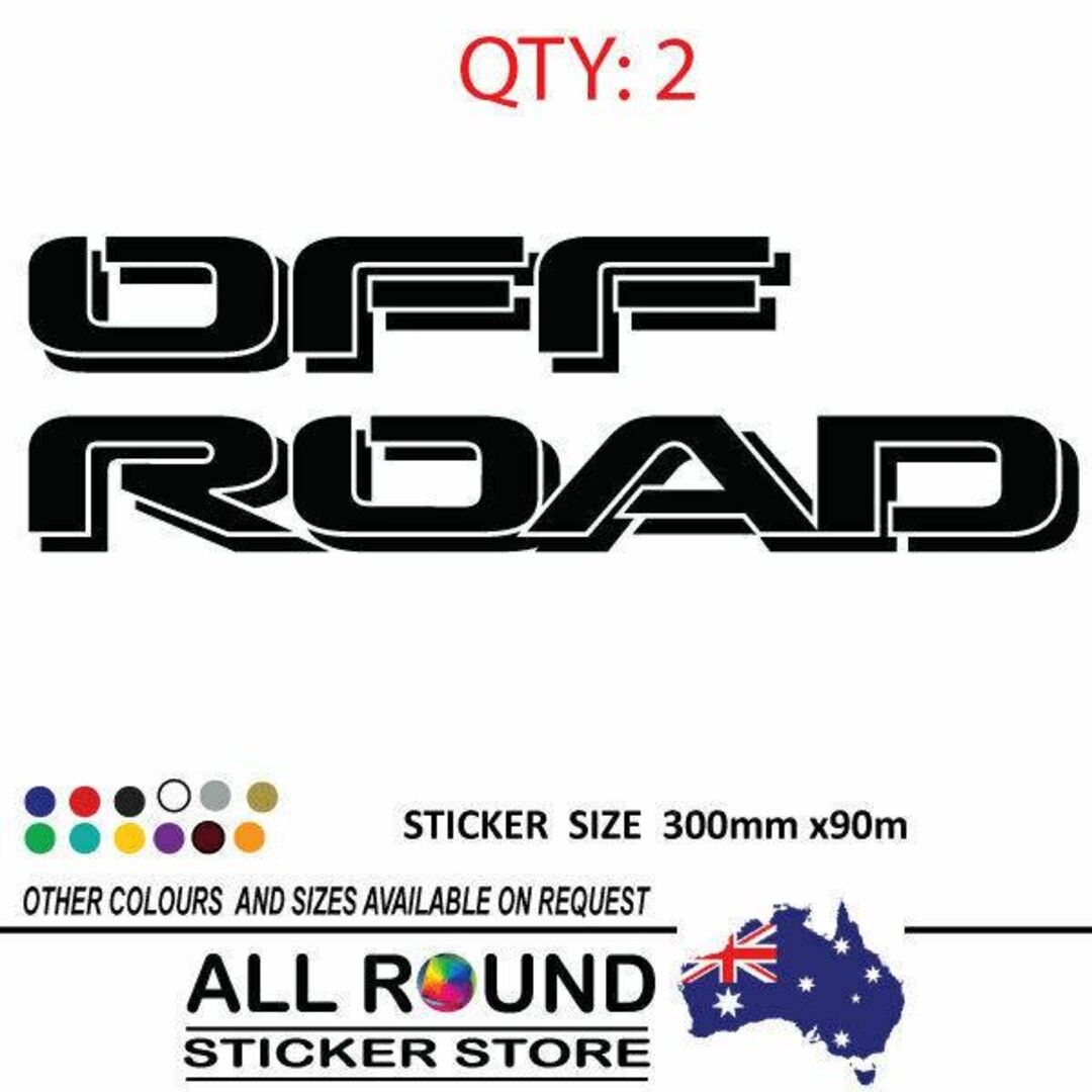 Off Road Sticker Decal Jdm Drift Car Sticker Decal Truck 4X4 - Etsy
