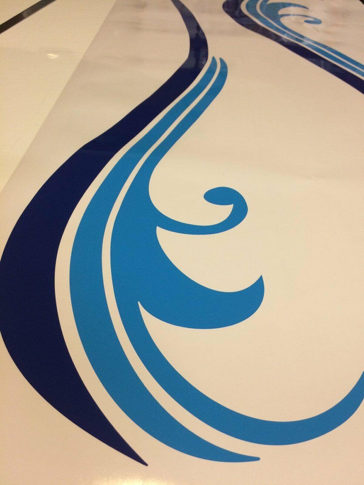 2.4m Wave Design Stripe for Motorhome, Boat , Vehicle - Etsy