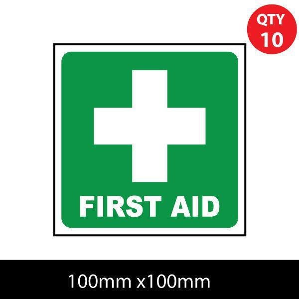 First Aid Decal Stickers Warning Decals - Etsy
