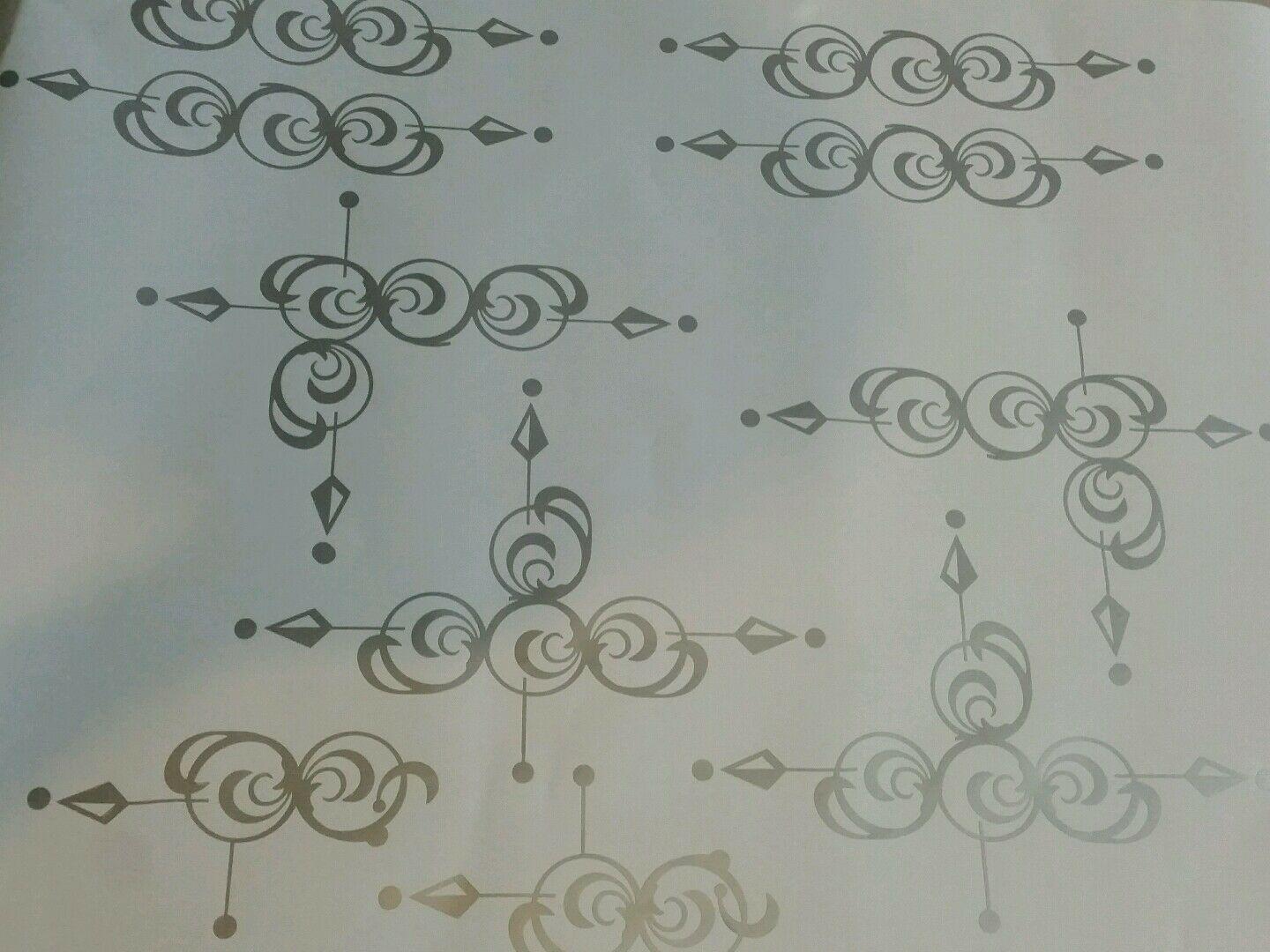 Vehicle Pinstripe Scroll Sticker Set Truck & Horse Float Vinyl Popular ...